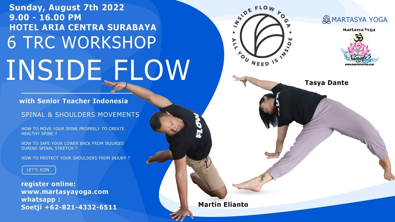 Inside Flow - INSIDE FLOW WORKSHOP SURABAYA - 7th Aug, 2022 09:00 - 16: ...